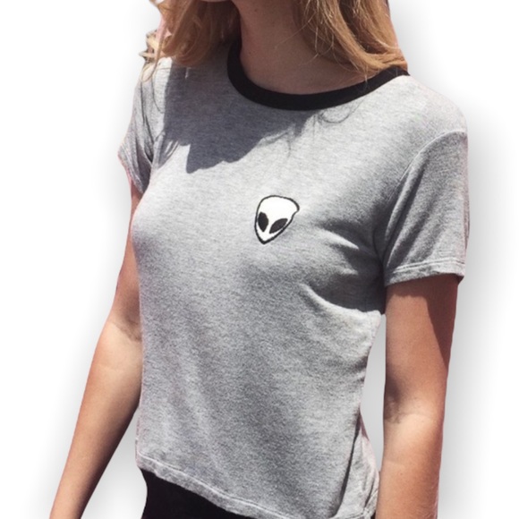 Brandy Melville | Tops | Alien Crop Top | Poshmark